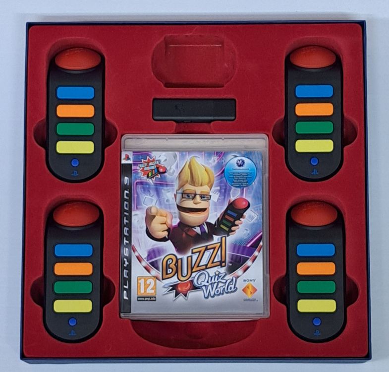 PlayStation 3 Buzz Controller original mit Spiel. (Gebraucht) in Biel ...