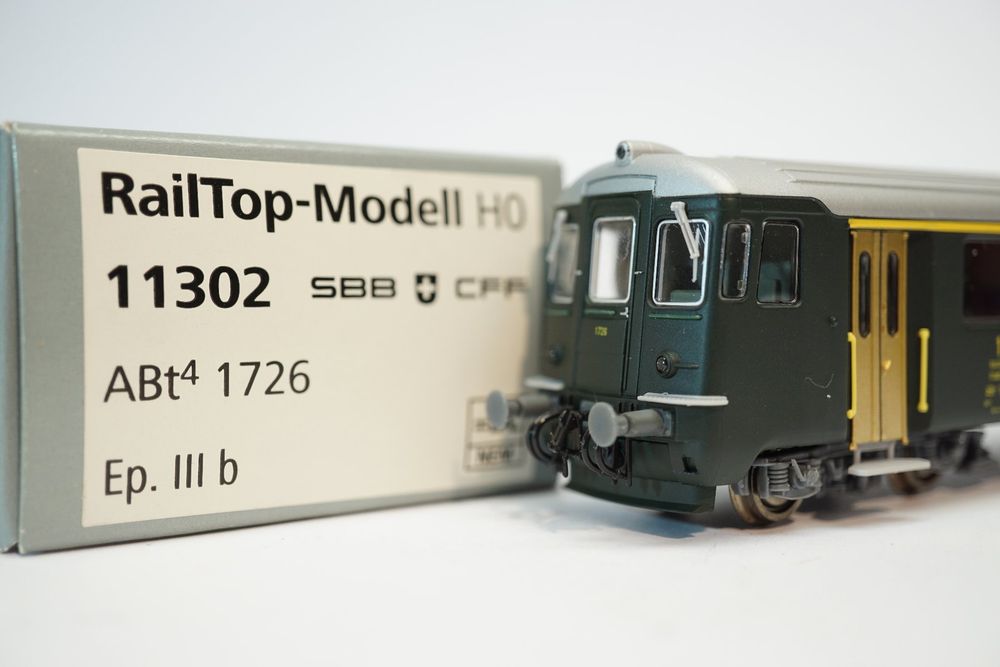8å RailTop 11302 SBB Steuerwagen ABt4 1726 (Gebraucht) in Uetendorf für ...