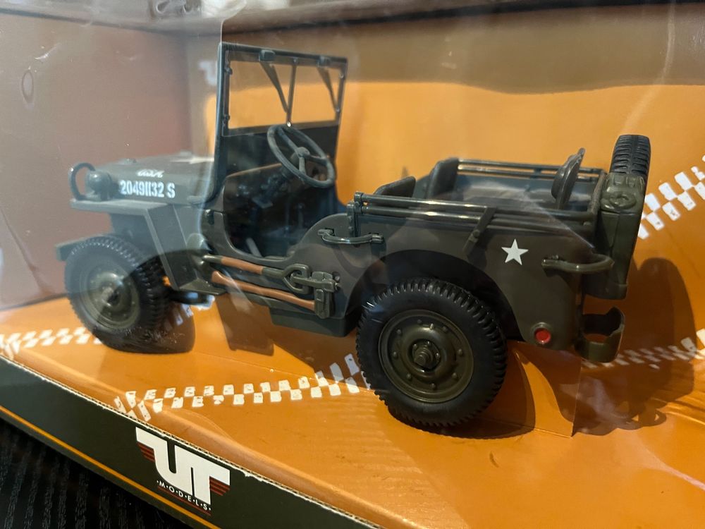 Jeep Willys. 1:18 UT | Kaufen auf Ricardo