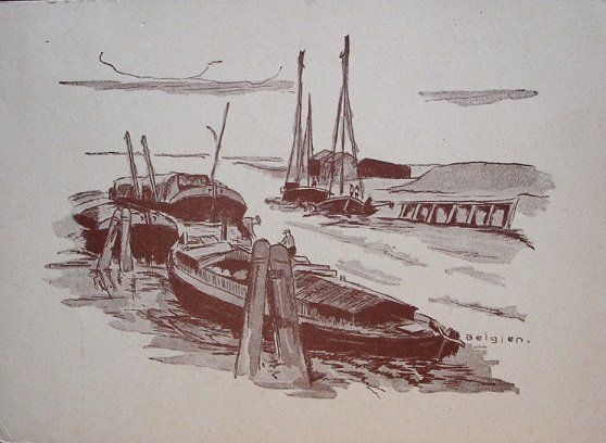 BELGIEN Westeuropäische Strassenbilder, Robert Furrer Zürich (Gebraucht ...