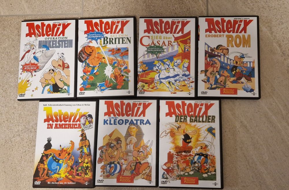 DVD Box mit 7 Filme von Asterix und Obelix (Gebraucht) in Münchwilen TG ...