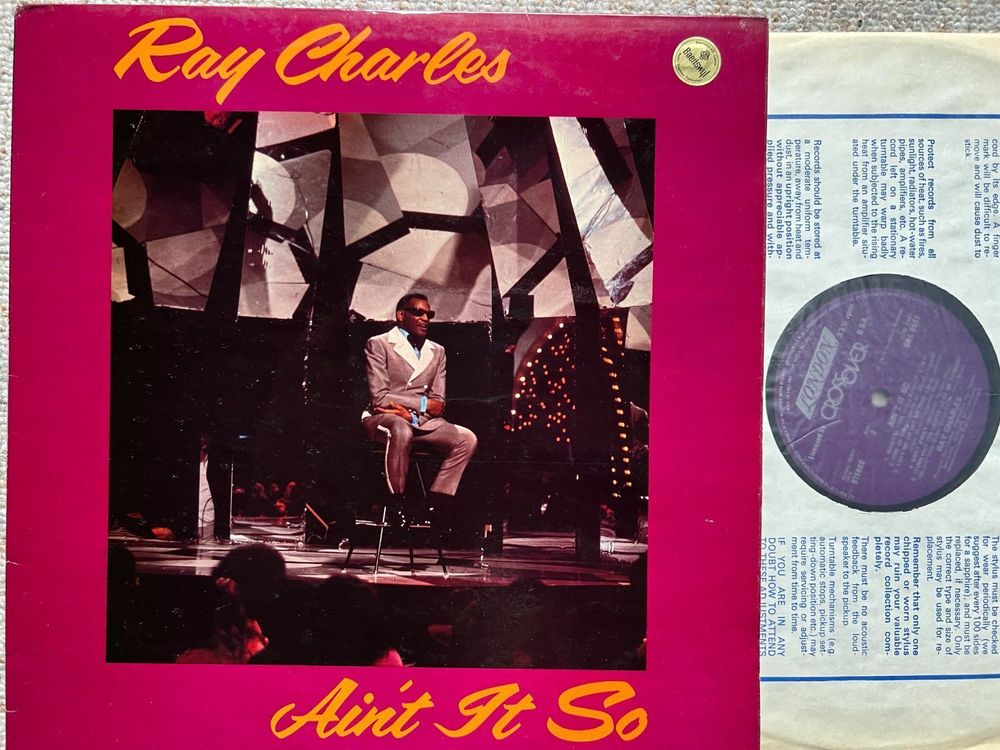 Ray Charles – Ain't It So - UK LP ♪ GEWASCHEN (Gebraucht) in für CHF 11 ...