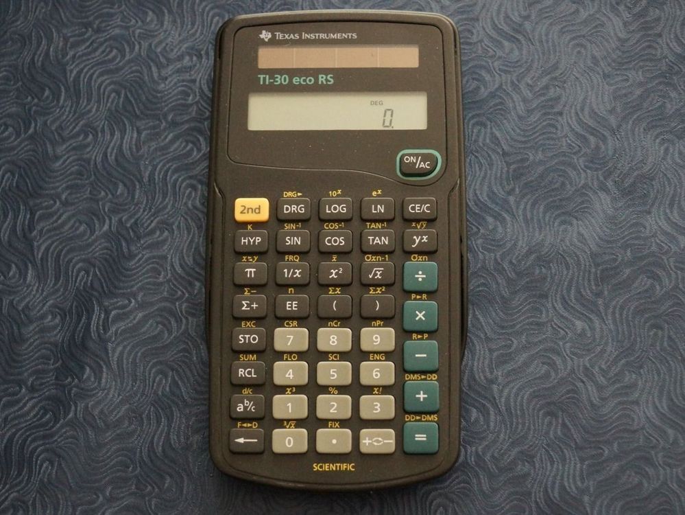 Texas Instruments TI-30 eco RS (Neu (gemäss Beschreibung)) in Genève ...