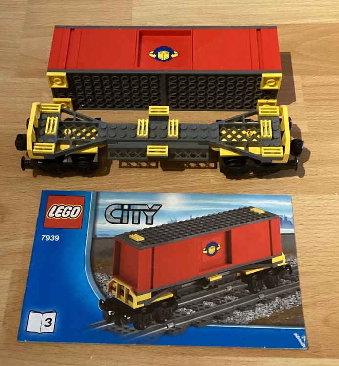 Lego City Container Wagen Rot aus dem Set 7939 (Gebraucht) in Glarus ...