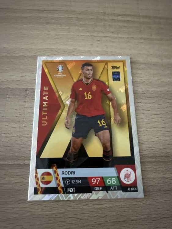 Rodri Match Attacks euro 2024 | Kaufen auf Ricardo