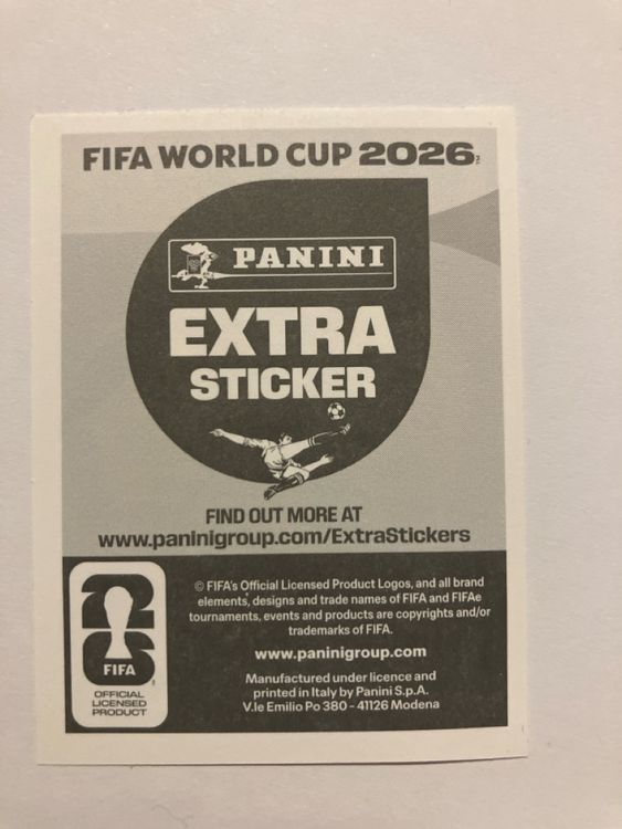Panini Extra Sticker FIFA WM 2026 Lamine Yamal - Selten! (Neu (gemäss ...