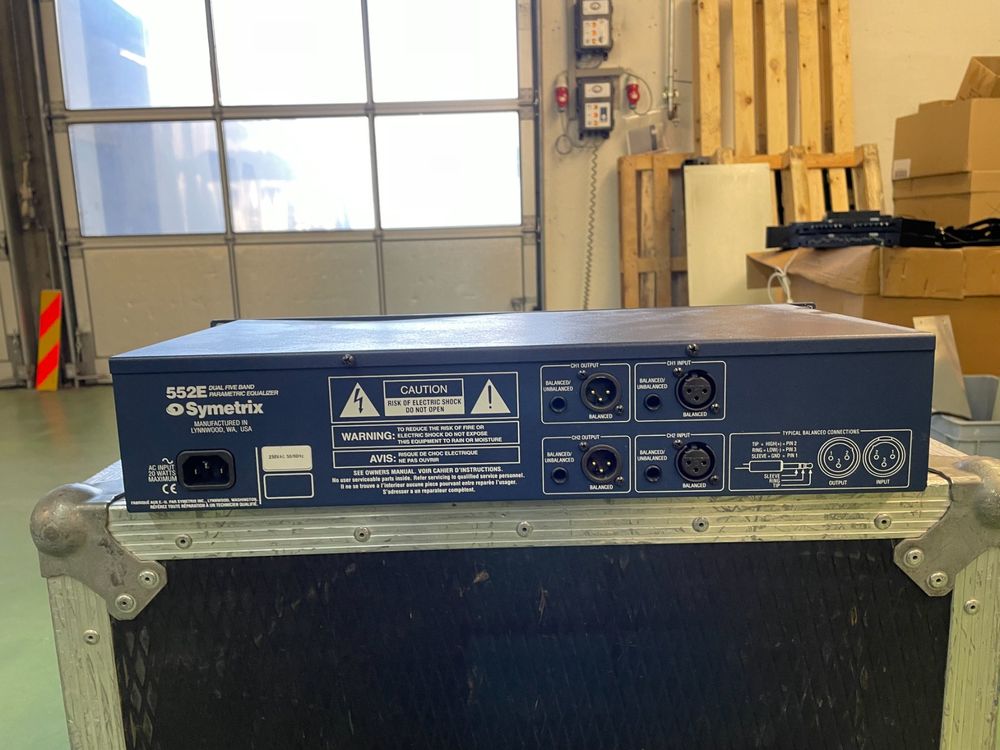 Symetrix 552E Dual Five Band Parametric Equalizer | Kaufen auf Ricardo
