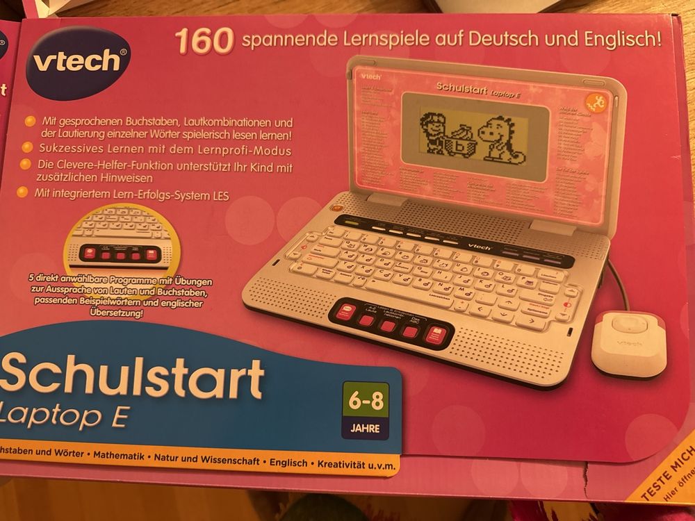 Vtech Schulstart Laptop E, Lerncomputer für Kinder 💻 (Neu (gemäss ...