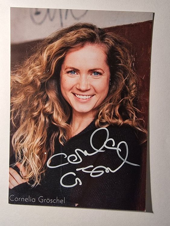 Cornelia Gröschel Autogramm (Gebraucht) in Winterthur für CHF 3 – mit Lieferung auf Ricardo kaufen