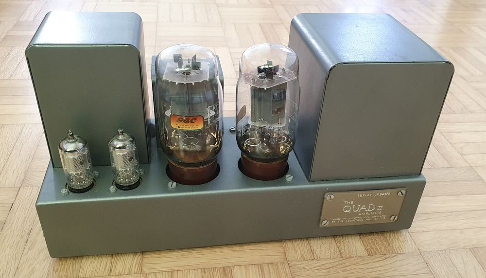 Röhrenendstufe QUAD II mit Quad 22 Control Unit und FM Tuner (Defekt ...