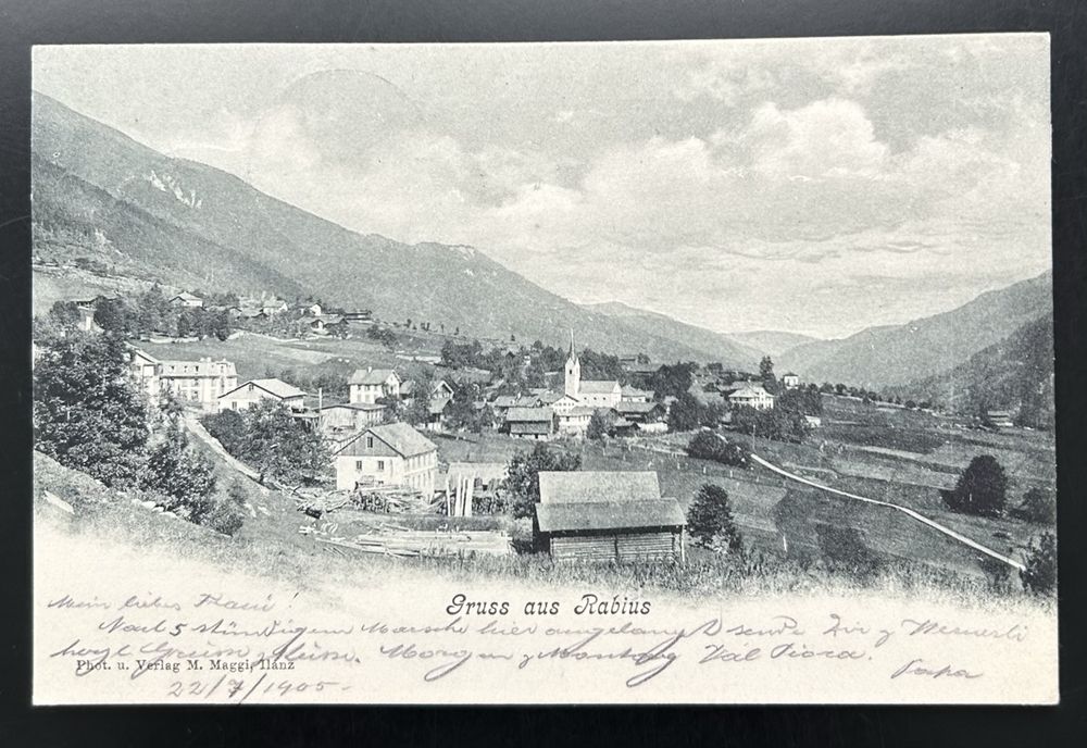 Gruss aus Rabius 1905 (Gebraucht) in Horw für CHF 11 – mit Lieferung ...