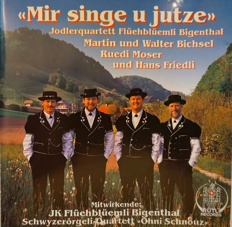 Jodel CD - Flüehblüemli Bigenthal - Mir singe u jutze (Gebraucht) in ...