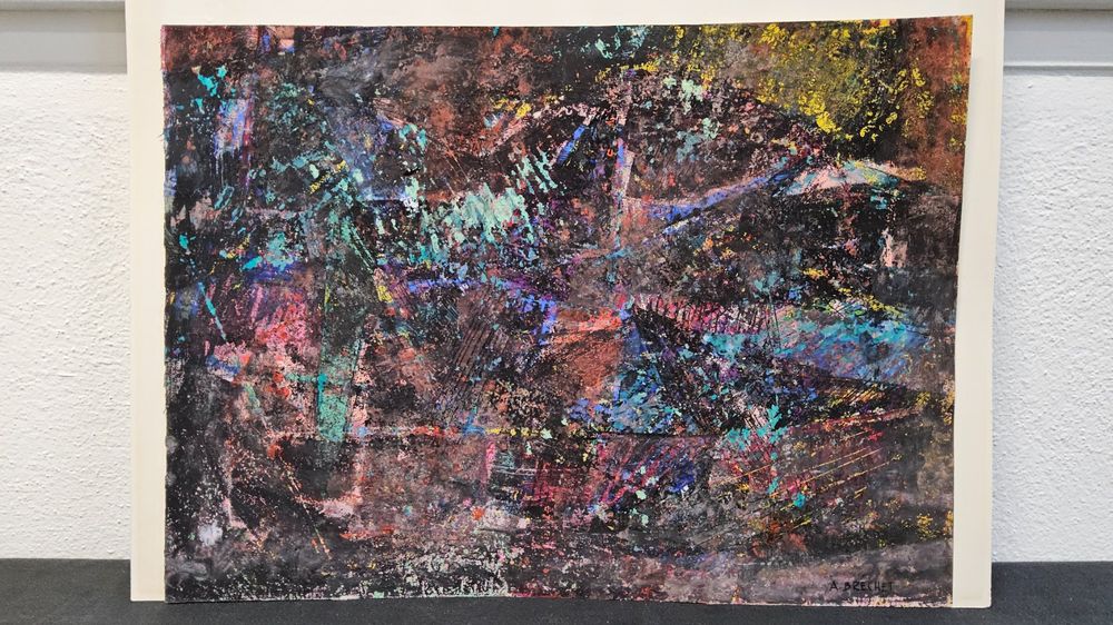André BRECHET (1921-1993) technique mixte | Kaufen auf Ricardo