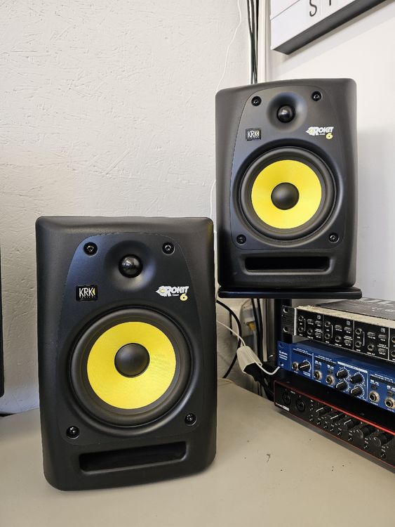 2 Stk. KRK Rokit 6 G2 Aktiv Studiomonitor (Gebraucht) in Zürich für CHF ...