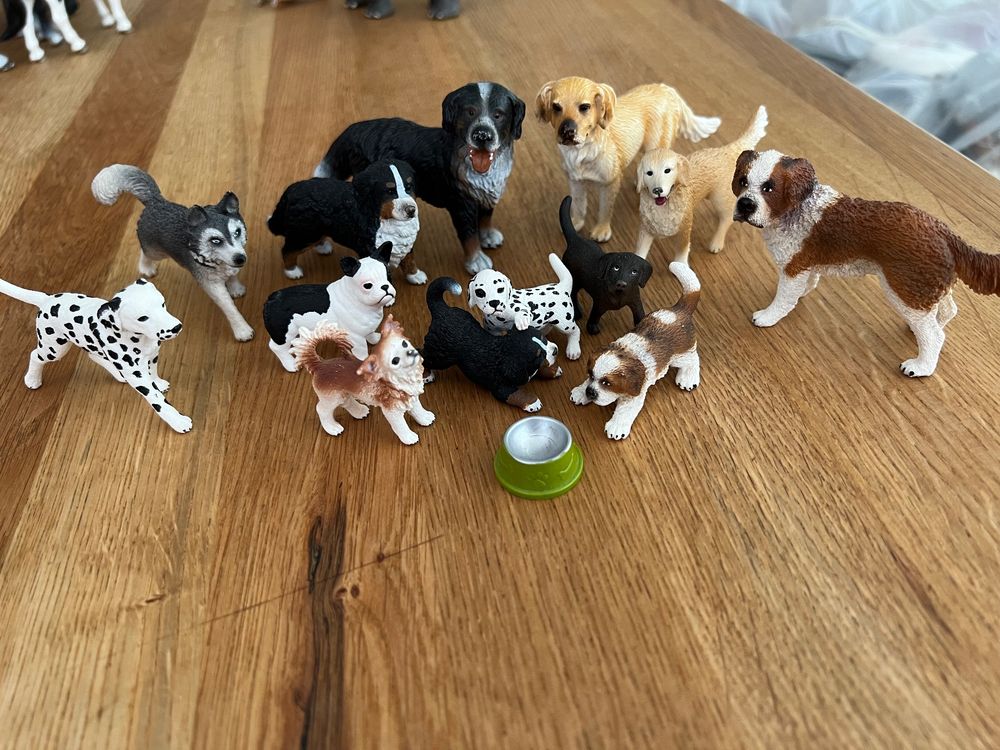 Schleich Hunde mit Welpen (Gebraucht) in St. Gallen für CHF 15 – mit Lieferung auf Ricardo kaufen
