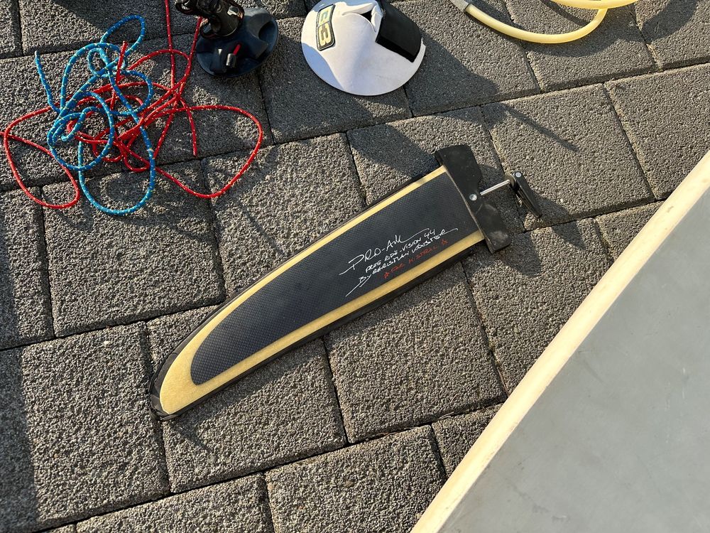 Mistral Vision Freeride 150 Board + Segel + Mast + Gabelbaum | Kaufen ...