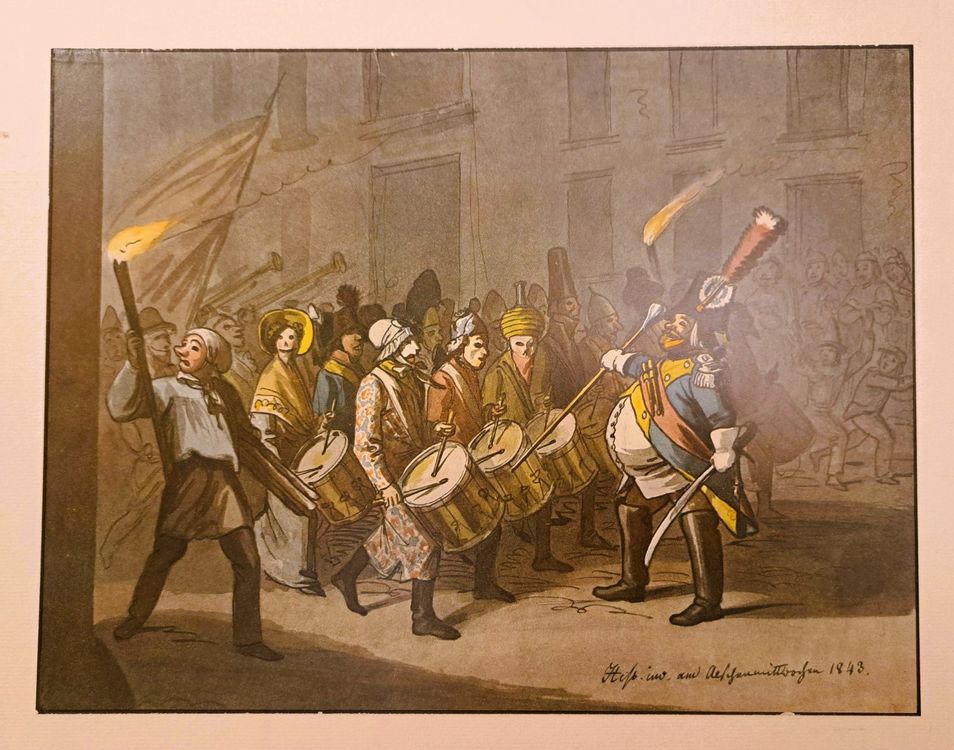 Basler Fasnacht: Morgenstreich 1843, Hieronymus Hess | Kaufen auf Ricardo