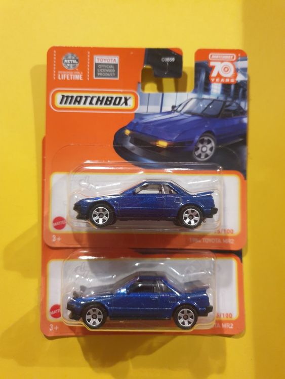 2 x Matchbox 1984 TOYOTA MR2 | Kaufen auf Ricardo