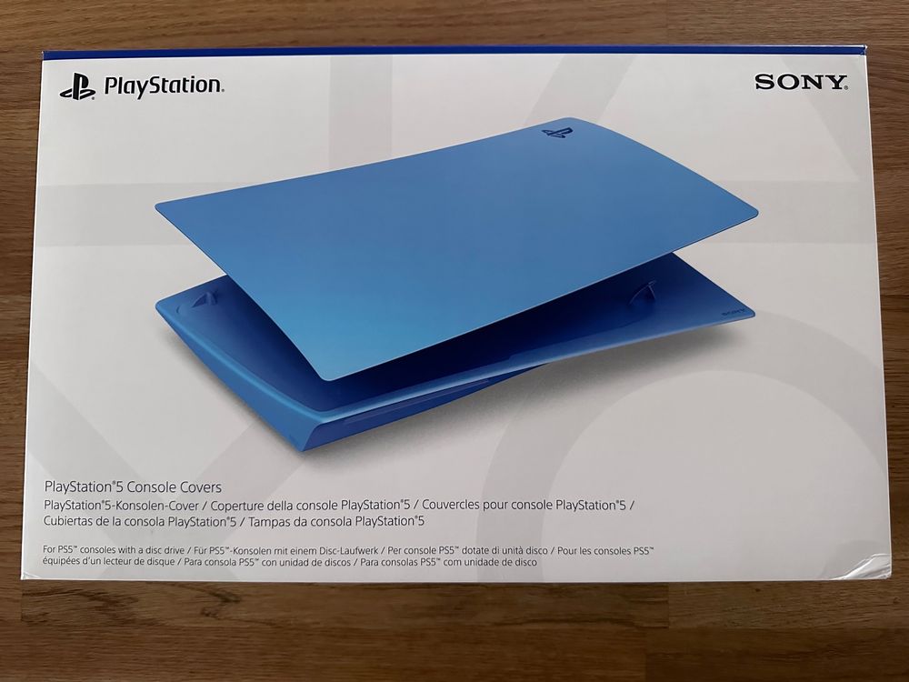 Original PS5 Konsolen Cover Starlight Blue Disc Edition | Kaufen auf ...