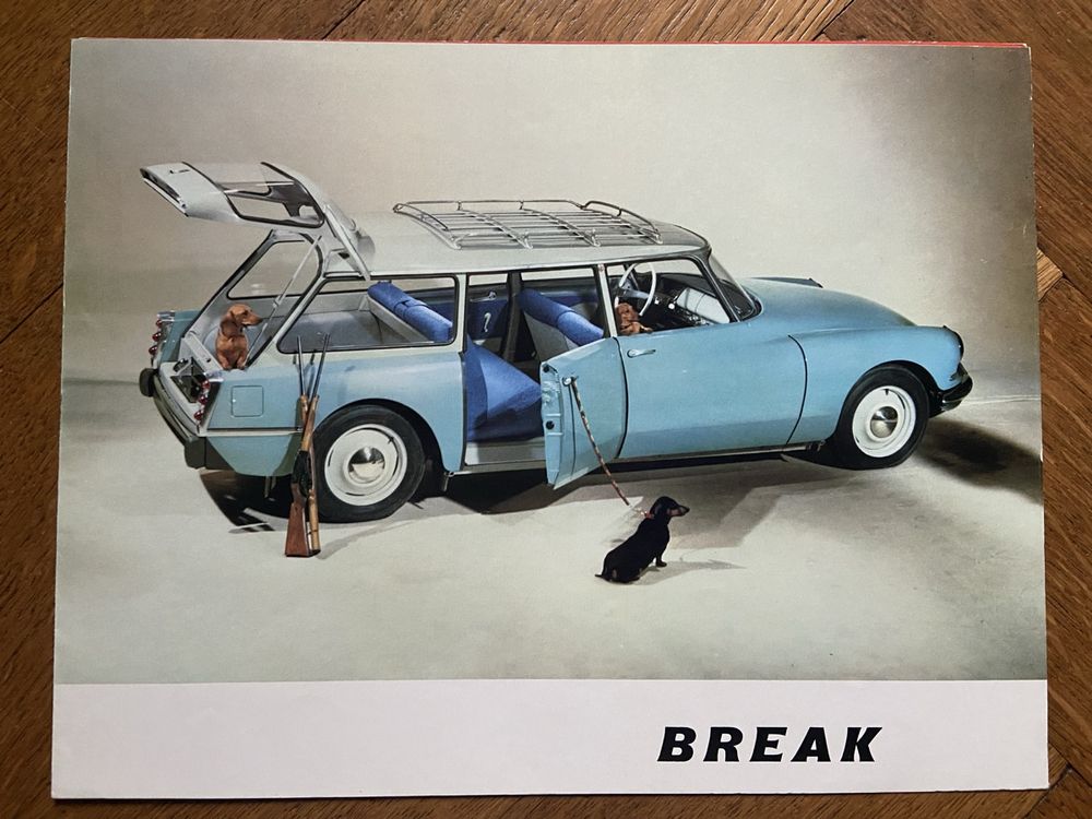 CITROËN BREAK ID 19 Prospekt 1960 brochure en français (Gebraucht) in ...