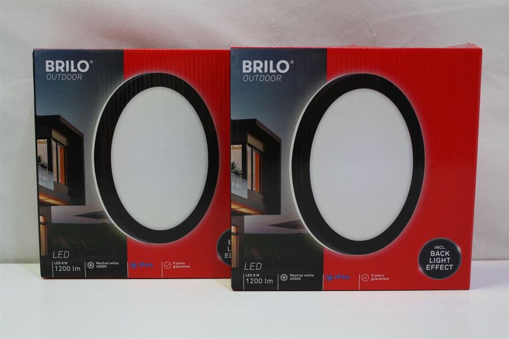 2x BRILO LED-Aussenleuchte (23092011PL) (Neu (gemäss Beschreibung)) in ...