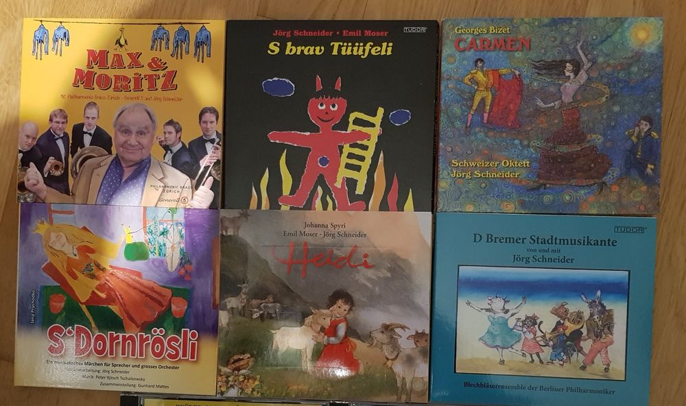 6 Musicals Märchen für Kinder von Jörg Schneider (6 CDs) (Neu (gemäss ...