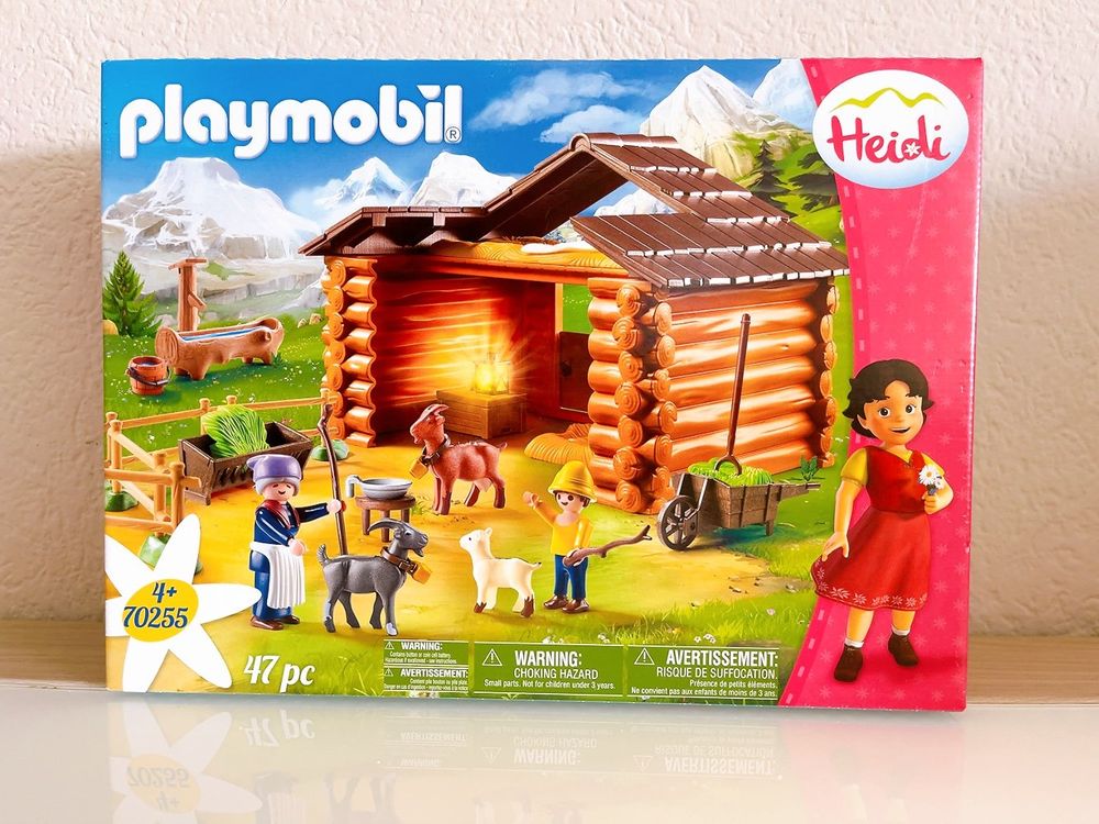 Playmobil Heidi 70255, Stalla delle capre di Peter Nuovo (Nuovo e nell ...