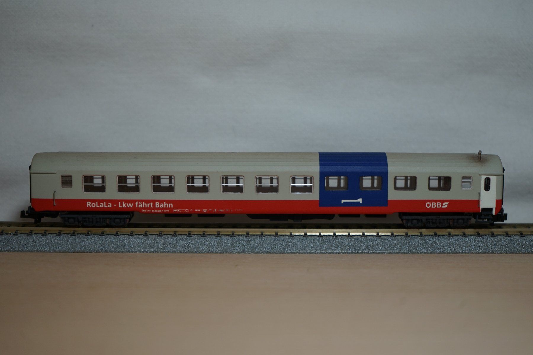 Spur N MTR ÖBB LKW Begleitwagen gealtert mit Lackdefekt (Gebraucht) in ...
