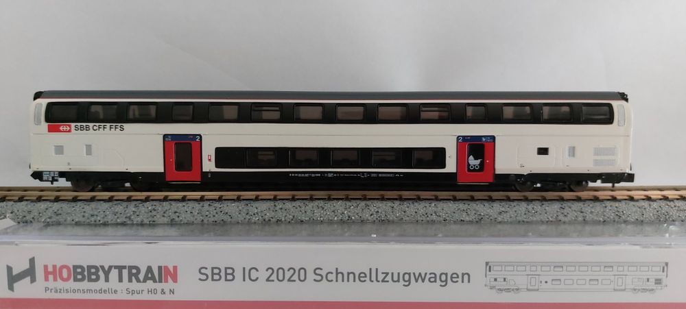 Hobbytrain IC2020 SBB 2.Klasse H25121 (Neu und originalverpackt) in ...