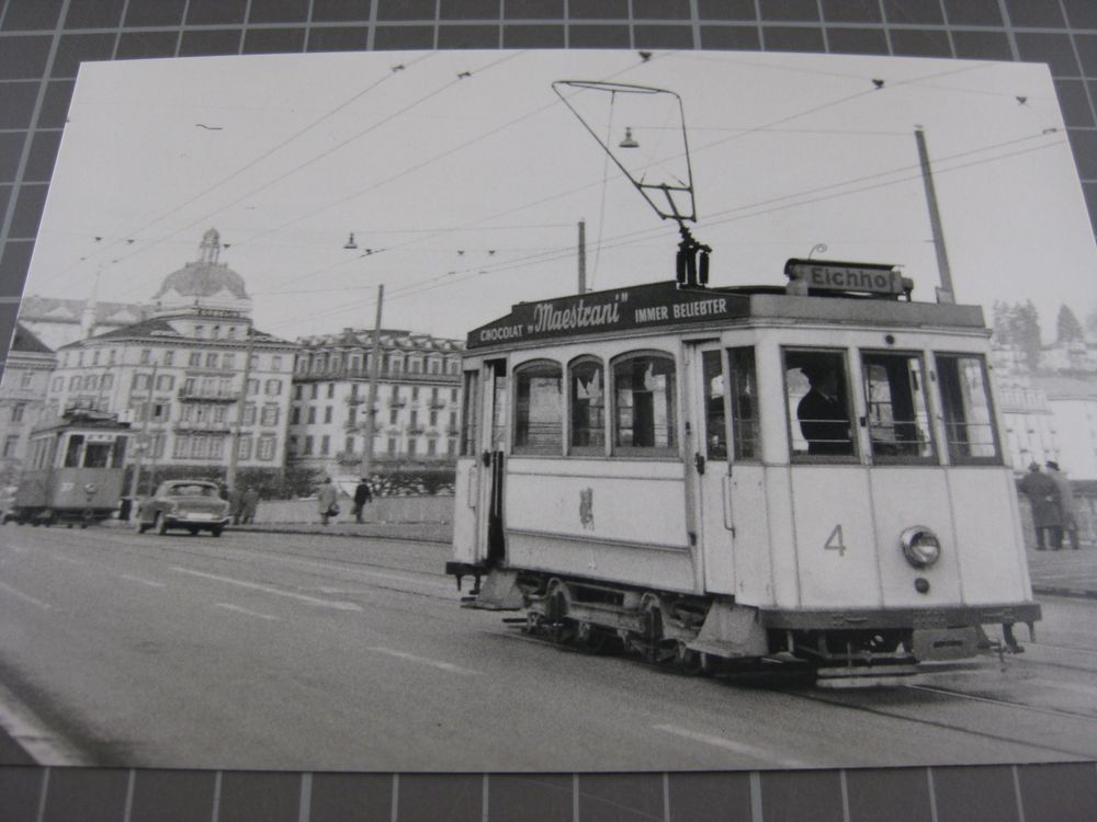 AK Luzern Seebrücke mit Tram (Gebraucht) in Malters für CHF 7 – mit Lieferung auf Ricardo kaufen