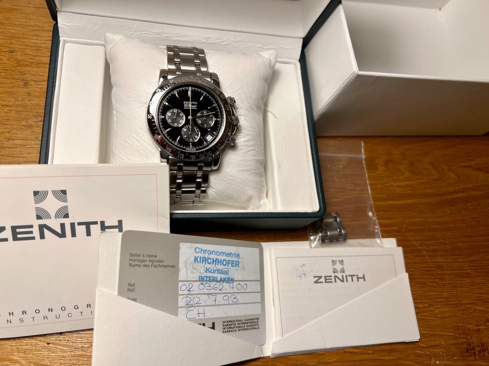 ZENITH Rainbow El Primero Chrono (Gebraucht) in Worben für CHF 2658 ...