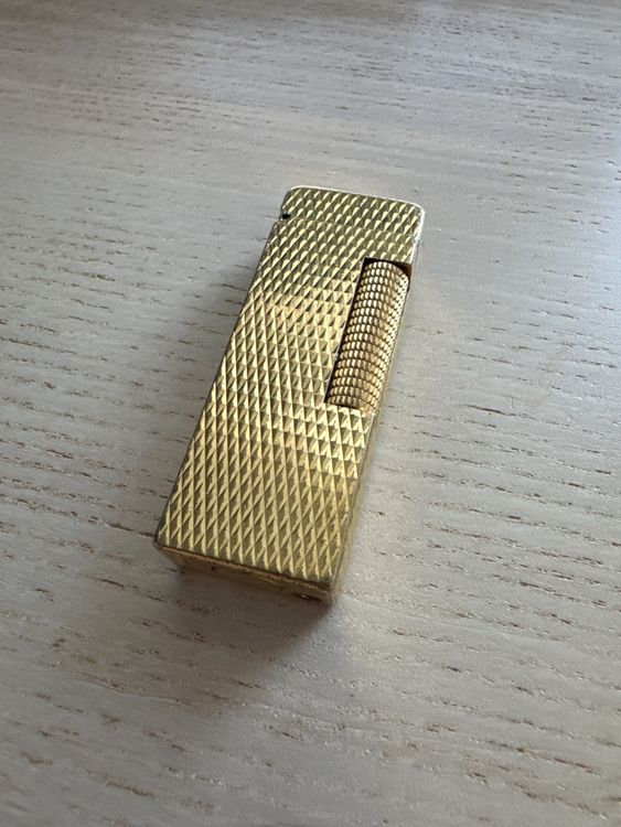 Dunhill Feuerzeug, vergoldet | Kaufen auf Ricardo