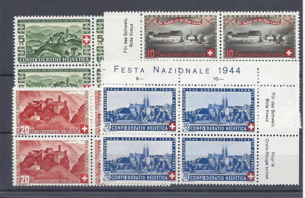 1944 : PP Serie im VB - postfrisch ** | Kaufen auf Ricardo
