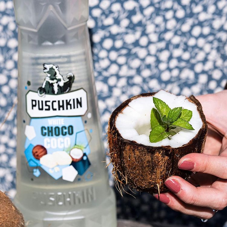 Puschkin With Choco Coco 7dl Likör mit Wodka (Neu und originalverpackt ...
