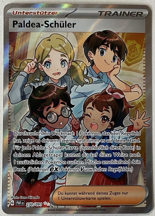Paldea-Schüler 230/091 - Full Art Trainer (Neu (gemäss Beschreibung)) in Thalwil für CHF 6 – mit ...
