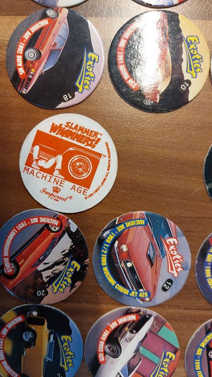 Pog full set Machine age slammer Whammer missing 11 and 14 (Gebraucht ...