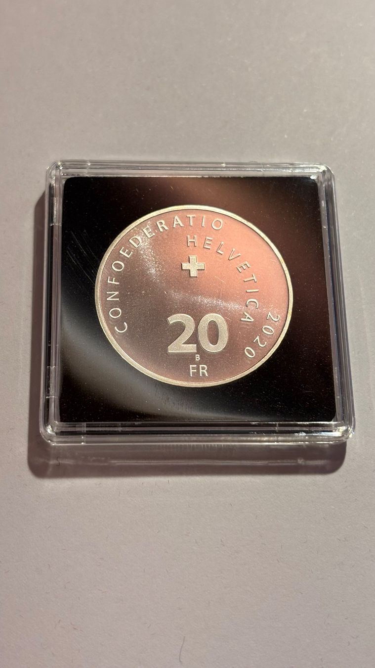 Pièce commémorative 20.- / 2020 (Féd. sapeurs-pompiers) (Gebraucht) in ...