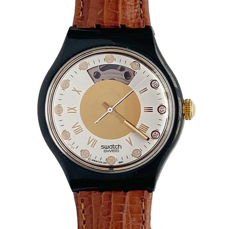 Swatch Automatic Fifth Avenue 1992 Full Set ungetragen (Neu und originalverpackt) in stallikon ...