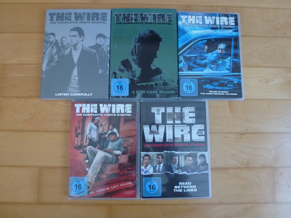 The Wire - Die komplette Serie (24 DVDs) (Gebraucht) in Bern für CHF 26 ...
