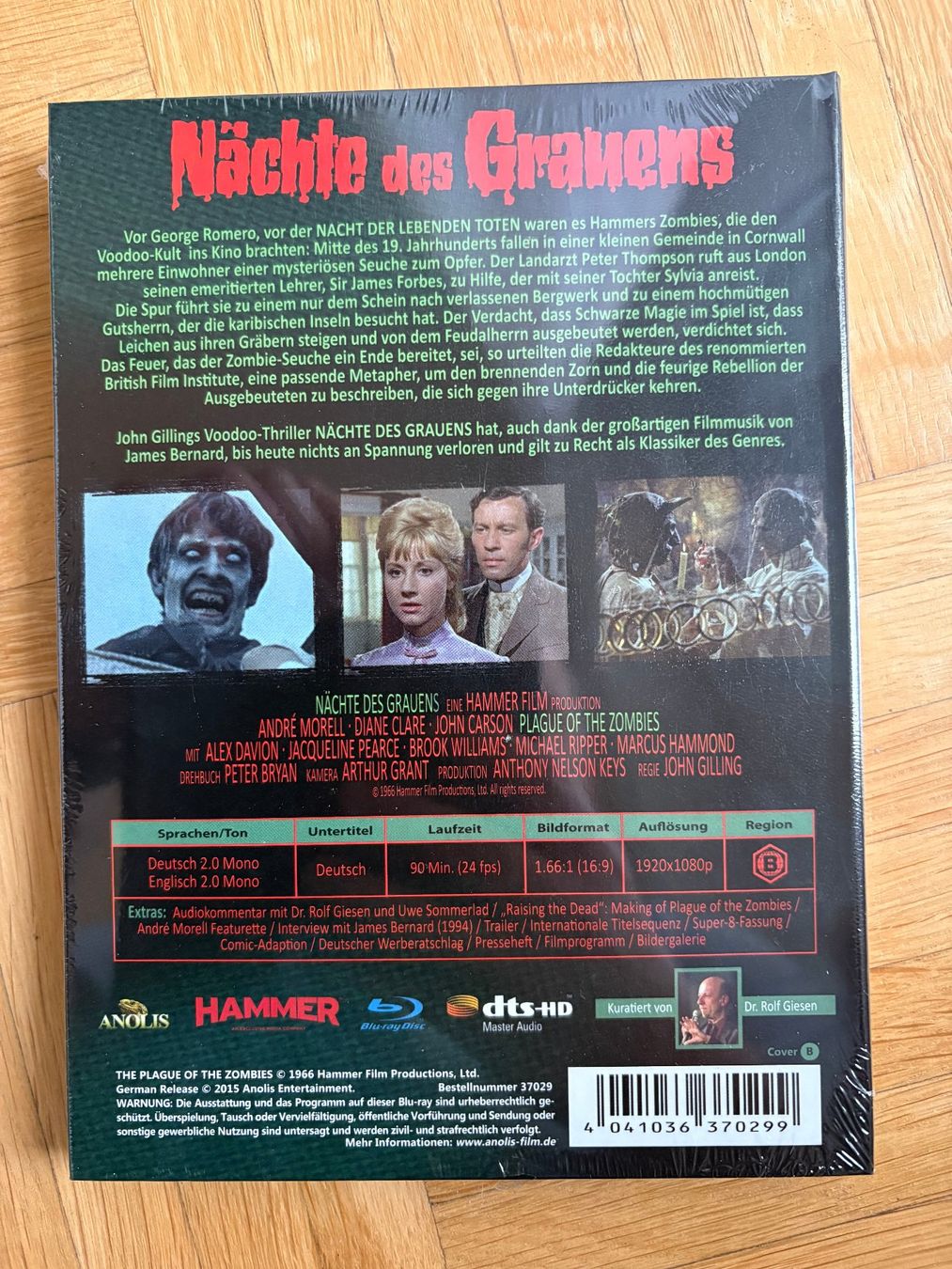 Nächte des Grauens - Mediabook Cover B - Anolis - Blu-ray (Neu und ...