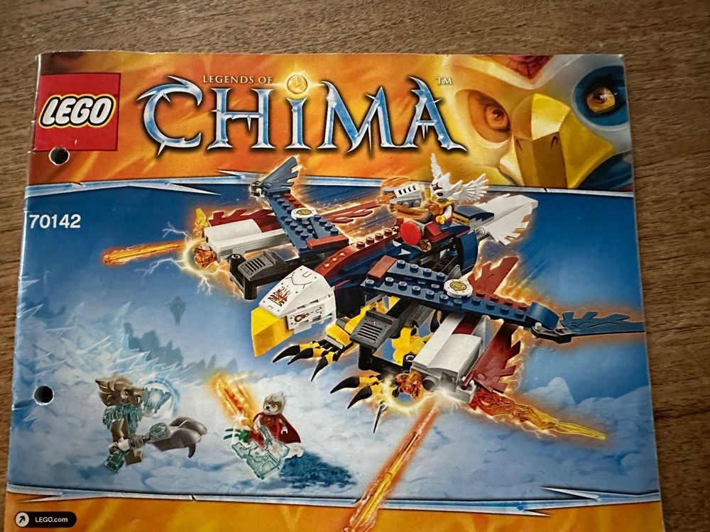 Lego Chima 70142 Eris Fire Eagle Flyer, komplett | Kaufen auf Ricardo