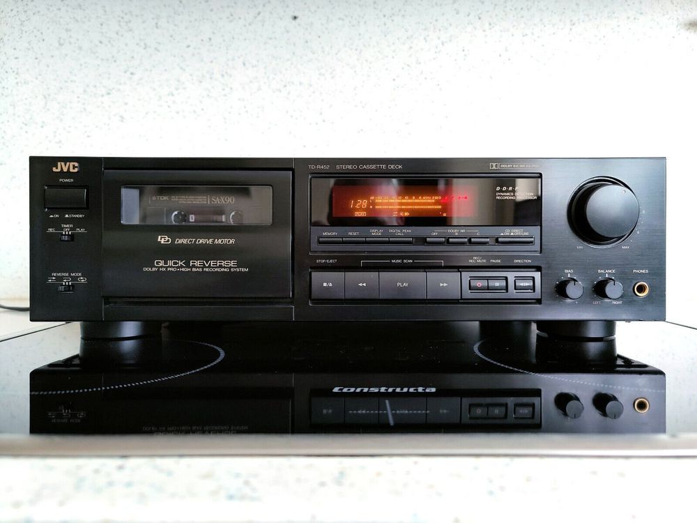 JVC TD-R452 3-Motoren-Quick-Reverse-Spitzenklasse Tapedeck | Kaufen auf Ricardo
