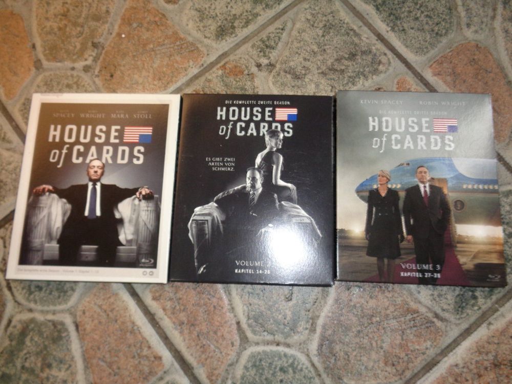 House of Cards STAFFEL 1-3 BLU-RAY (Gebraucht) in Olten für CHF 9.9 – mit Lieferung auf Ricardo ...
