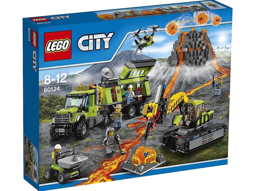 Grosse Lego City Vulkan-Forscherstation 60124 (Gebraucht) in Wetzikon ZH für CHF 150 – nur ...