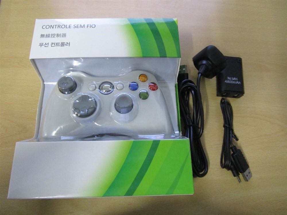 Microsoft Xbox 360 Wireless Pad white 3r (Neu und originalverpackt) in ...