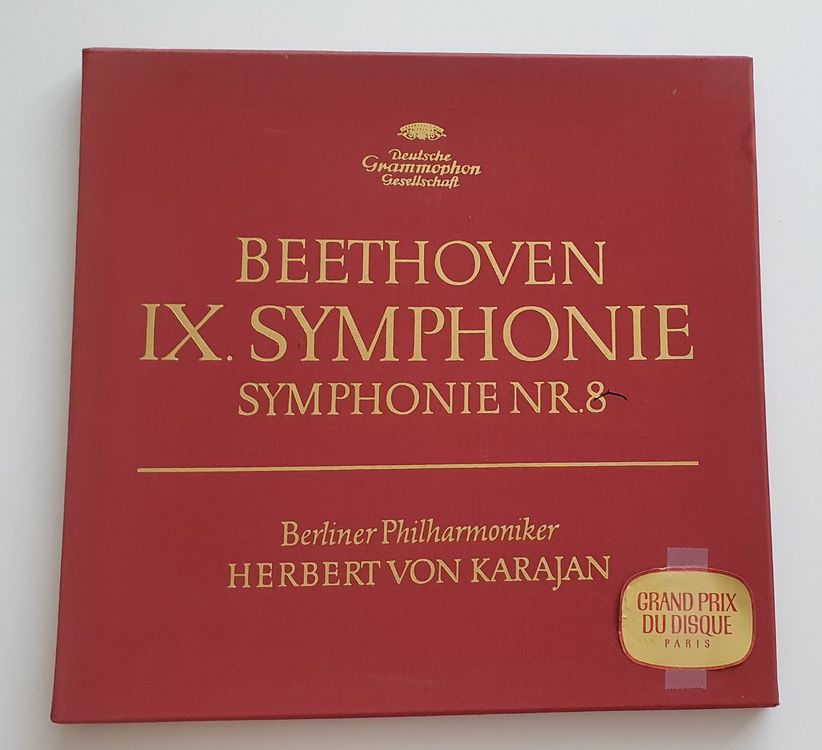 Beethoven - Berliner Philharmoniker, Karajan –Symphon. Nr. 8 (Gebraucht) in Zuchwil für CHF 25 ...