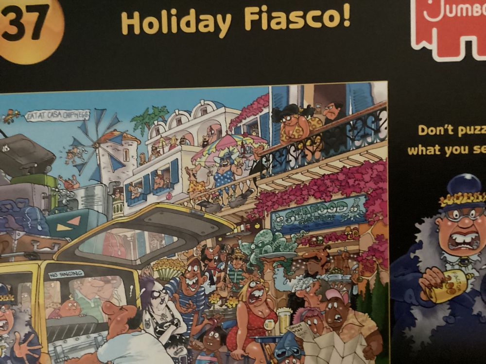 Wasgij Puzzle Nr.37 "Holiday Fiasco" 1000 Teile (Gebraucht) in ...