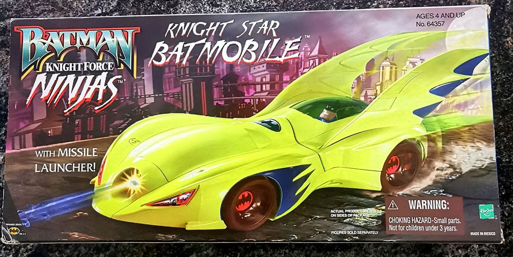 Batmobile 1998 Vintage Ninja Batman Auto DC Comics (Neu und ...