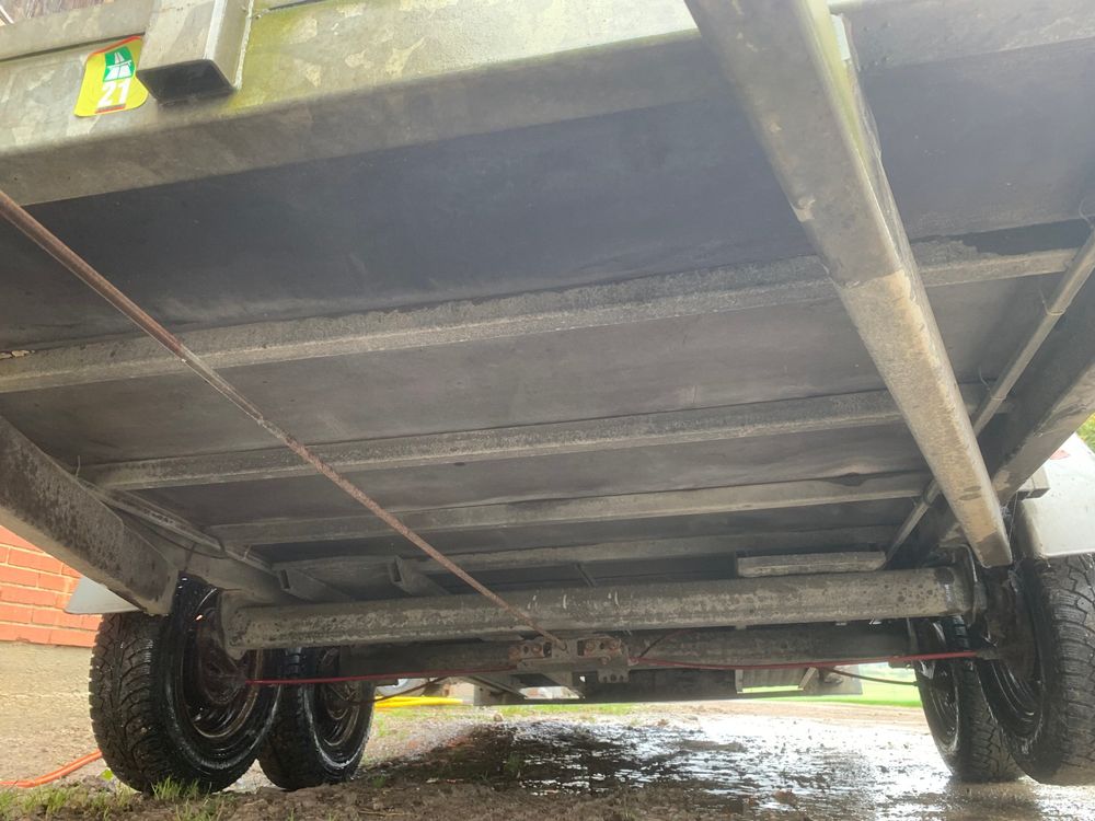 Anhänger mit Rampe, Defekt, Auto, Geräte Bagger Anhänger (Defekt) in ...