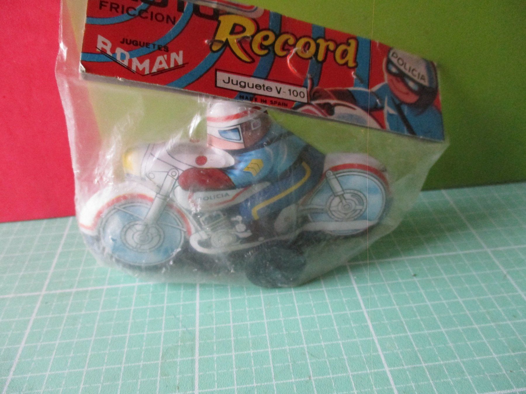 Roman Record Juguete V-100 Polizei Motorrad! (Gebraucht) in Ottikon ...